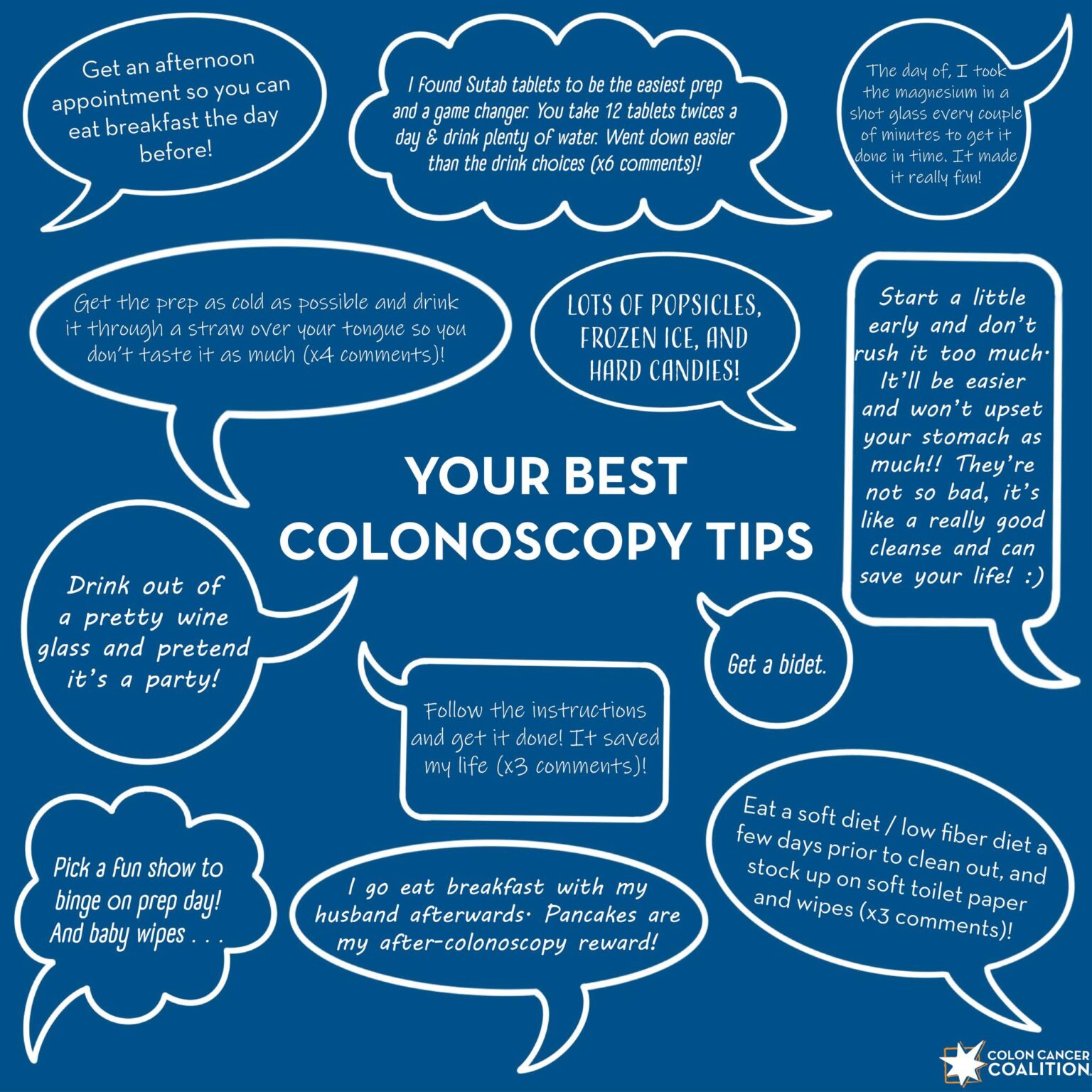 Colonoscopy Prep Tips - Colon Cancer Coalition